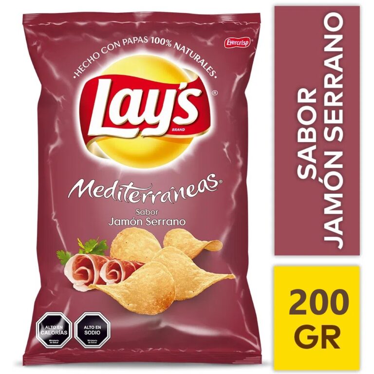 Lays Mediterraneas Jamon Serrano 12x200g – Valle Patagonia